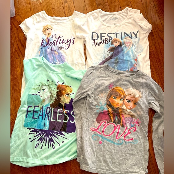 Disney | Shirts & Tops | Frozen Tee Shirts | Poshmark